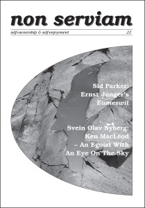 Non Serviam (1992) – Union Of Egoists