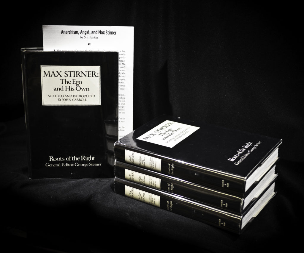SA1019 | Max Stirner/Roots of the Right | Stirner & Parker – Union Of ...